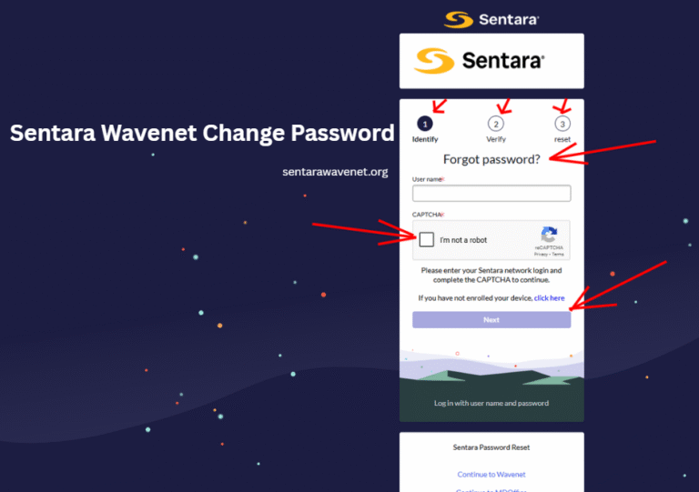 Change Password? - Sentara Wavenet
